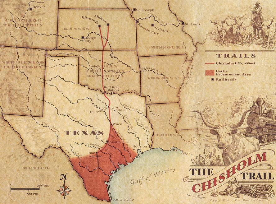 The Chisholm Trail – E. A. Fussell